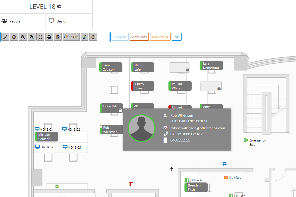 Introduction - A quick tour of OfficeMaps
